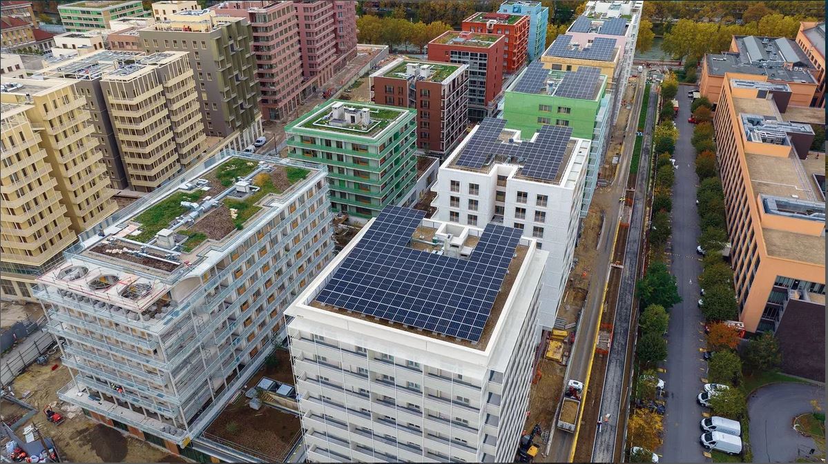 Les systèmes AdiWatt sur les toits du Village olympique de Paris2024 ...